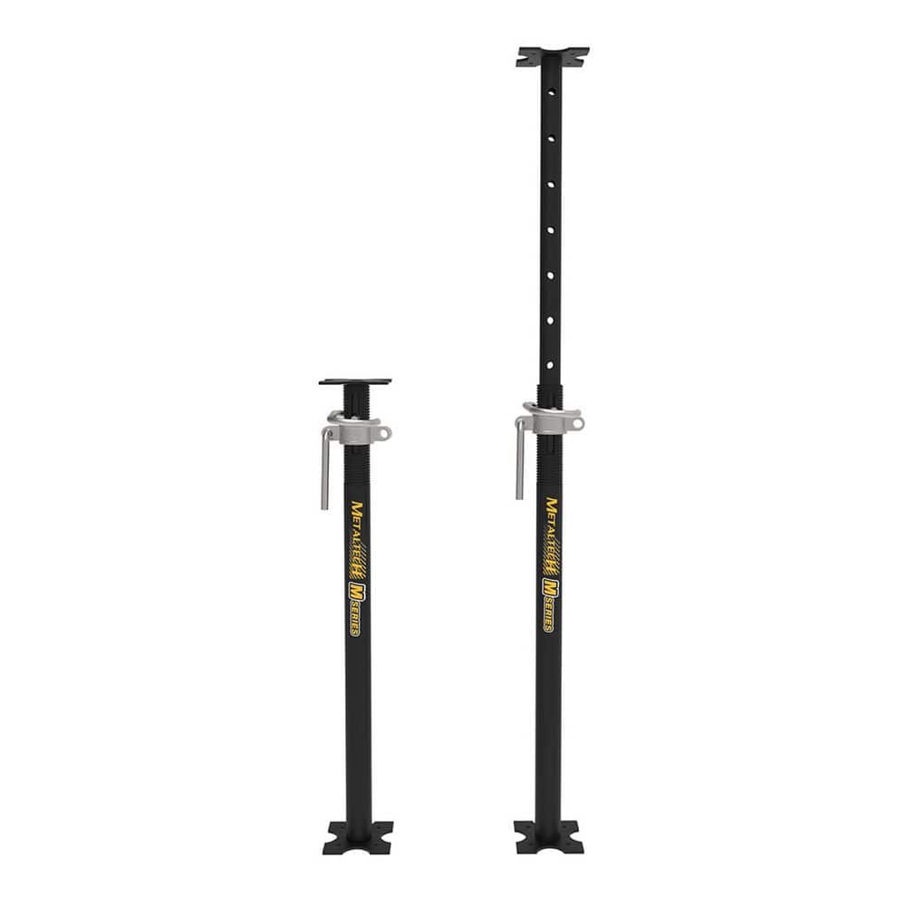 MetalTech 66 in. to 120 in. Medium Duty Adjustable Shoring Jack Post M ...