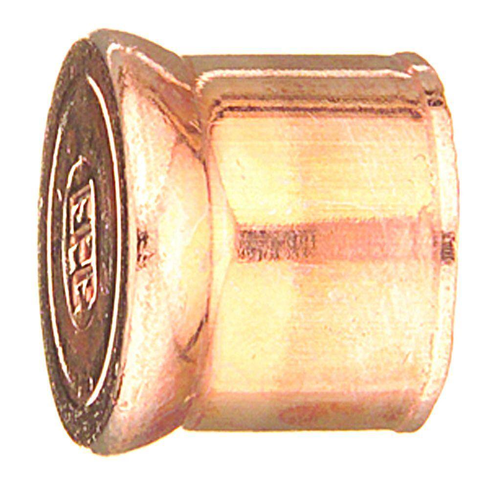 Everbilt 1/2 in. Copper Plug Fitting 10632022 - The Home Depot
