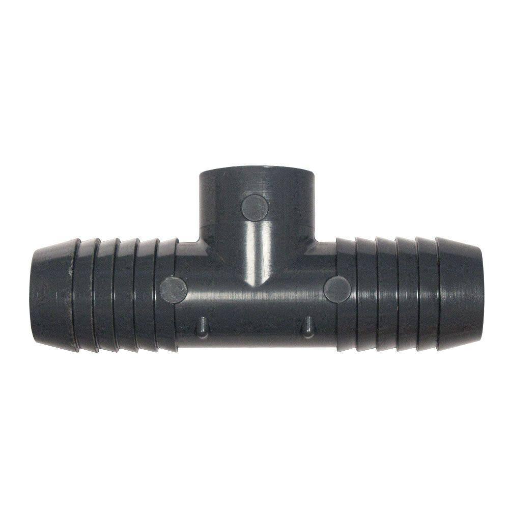 1 in. x 1/2 in. Plastic Tee 37029 - The Home Depot