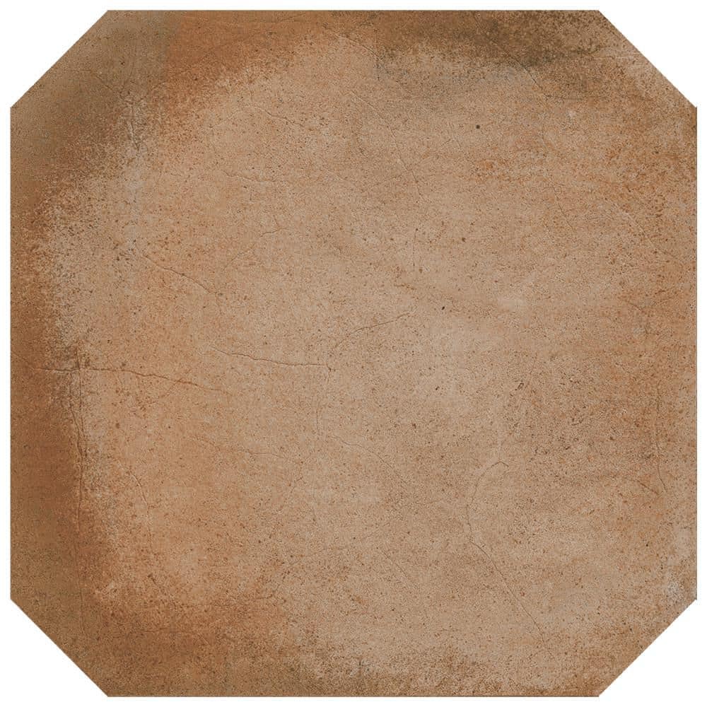Merola Tile Laverton Octagon Natural 8 in. x 8 in. Porcelain Floor and ...