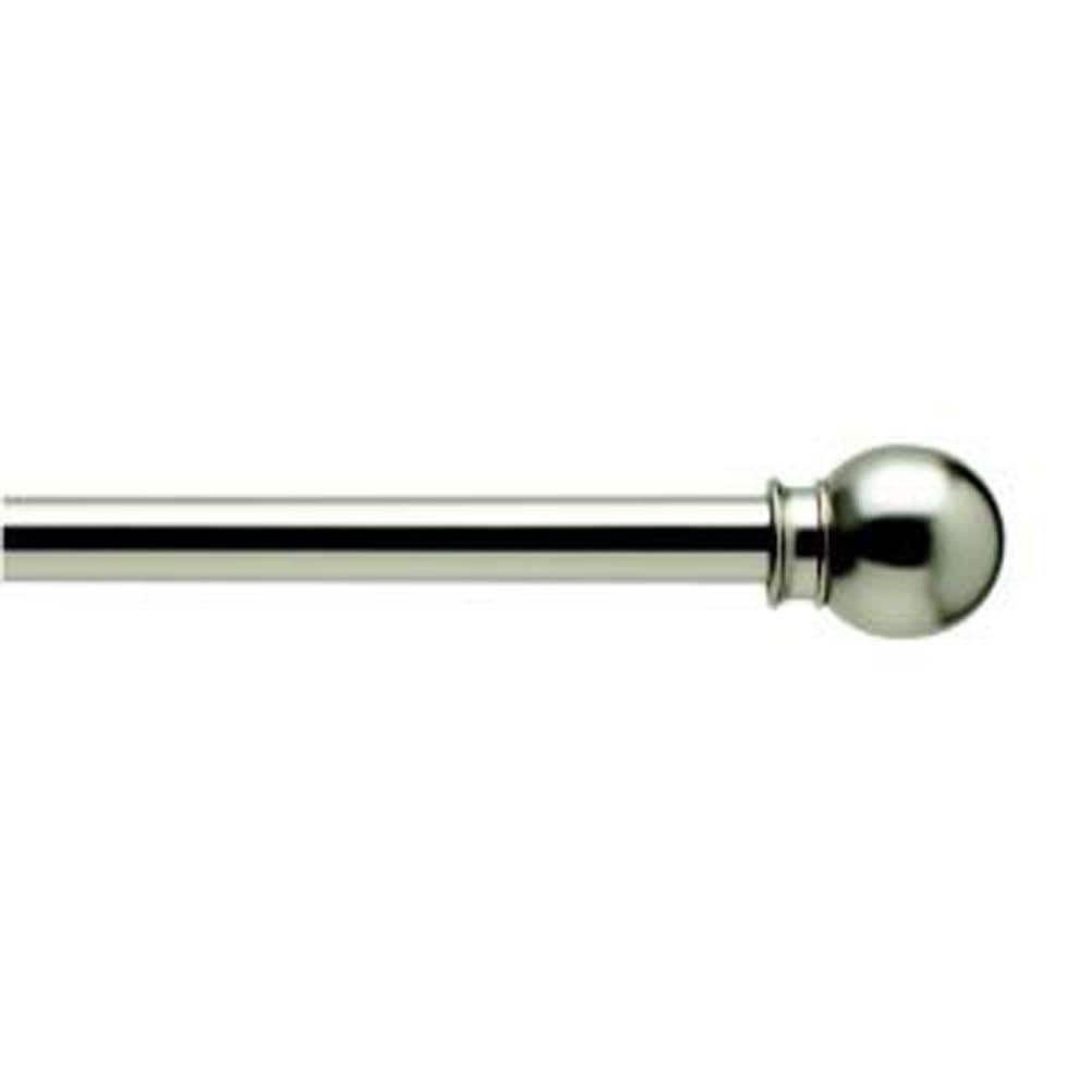 Home Decorators Collection 48 in. - 84 in. L 5/8 in. Single Curtain Rod ...