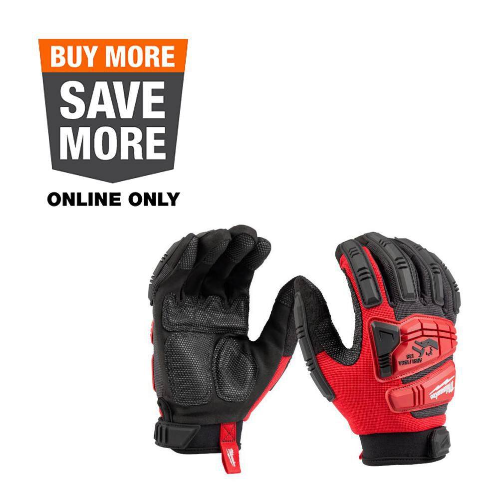Milwaukee Small Impact Wrecking Work Glove 48-73-8550 - The Home Depot