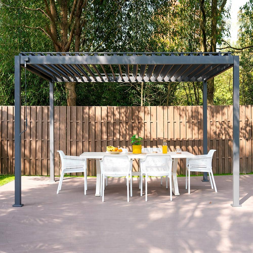 Have a question about MIRADOR 88S 10 ft. x 12 ft. Charcoal Aluminum ...
