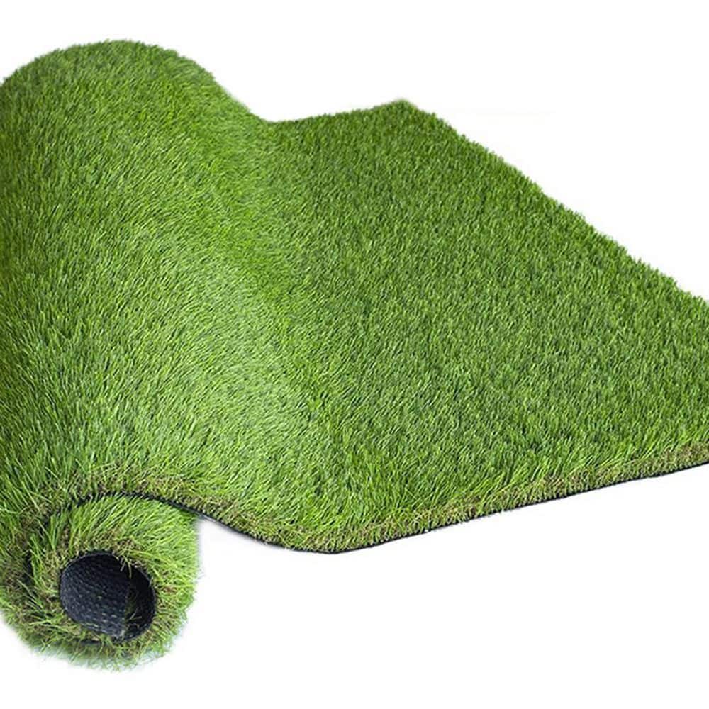 LITA ECO Ultra Thick 5 ft. W x Cut to Length Green Artificial Grass ...