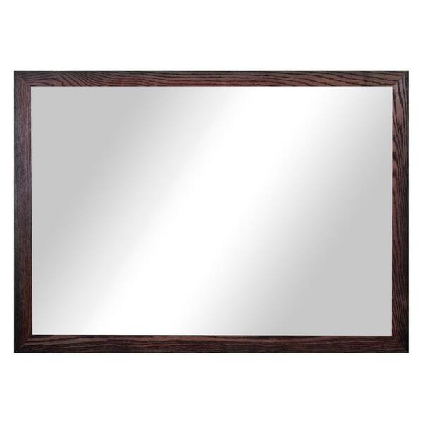 Have a question about Rayne Mirrors 2 in Black Cherry Frame (30 in. W x ...