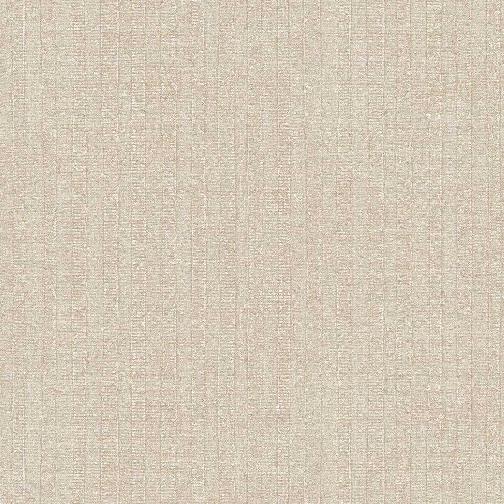 Bazaar Collection Beige Moss Stripe Design Non-WOven Paper Non-Pasted ...
