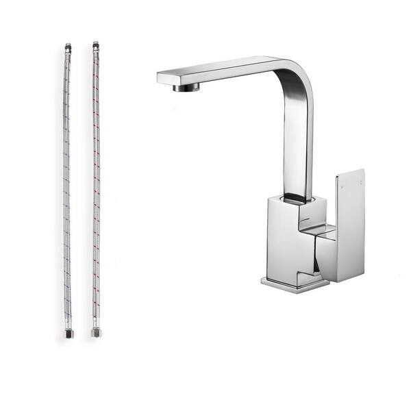 ALEASHA Single Handle Bar Faucet in Chrome AL-1A23C - The Home Depot