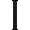 AFCO Industries 12' x 8" Endura-Aluminum Column Non-Tapered Fluted ...