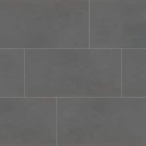 Daltile Cohesion White 24 in. x 48 in. Color Body Porcelain Floor and ...