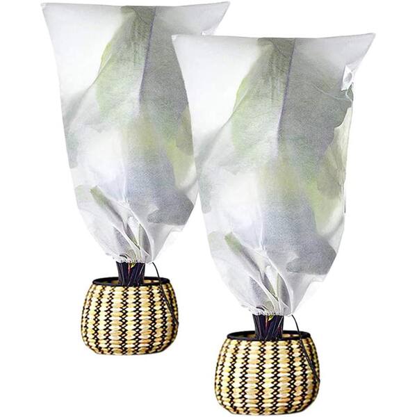 Agfabric Plant Covers Freeze Protection 32in.x32in. Shrub Jacket with ...