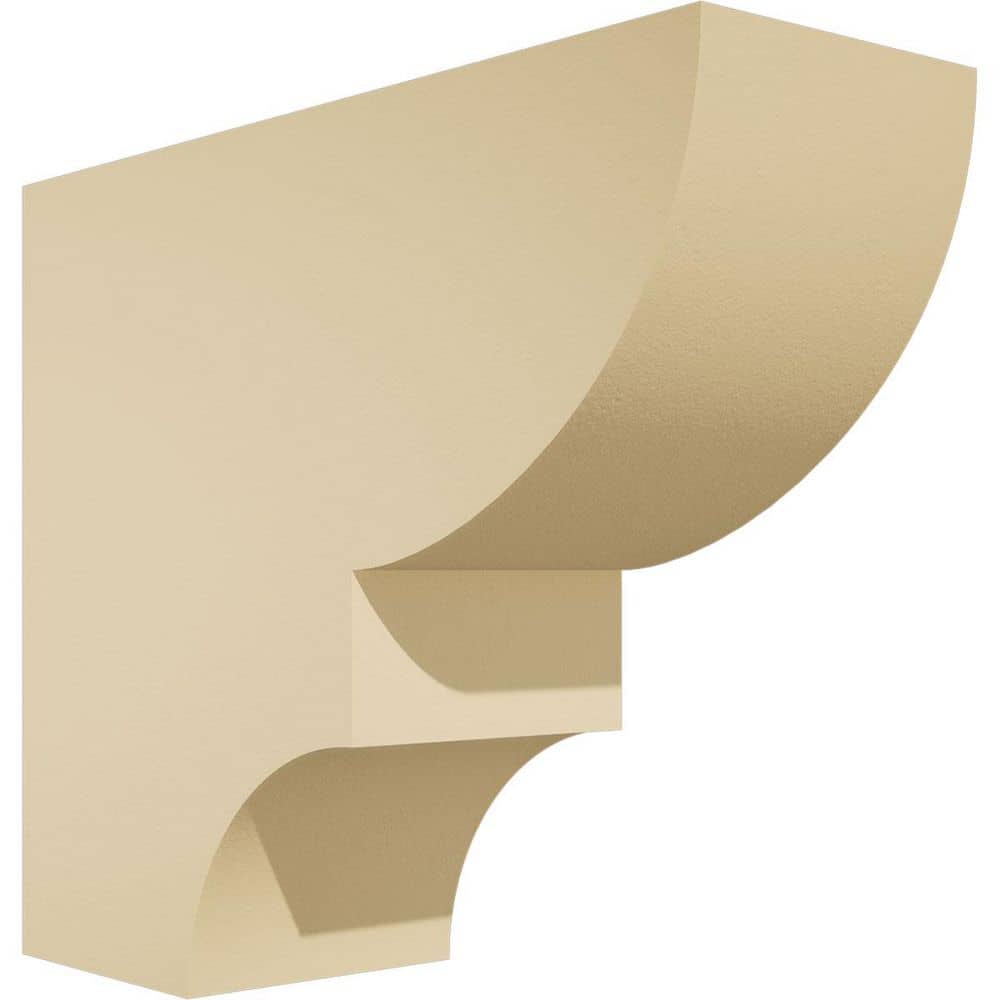 Ekena Millwork Standard Ridgewood 4 in. W x 10 in. H x 12 in. D ...