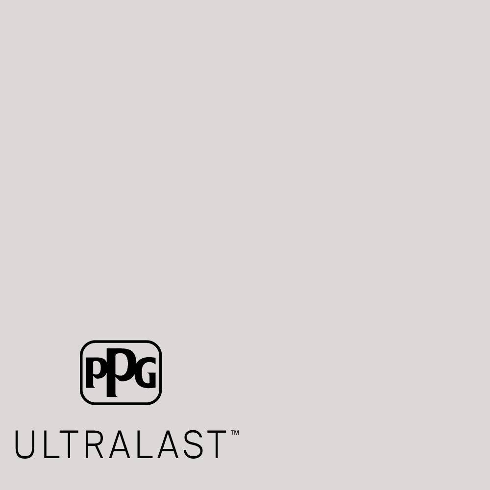 PPG UltraLast 1 gal. #PPG1004-1 Go To Gray Eggshell Interior Paint and ...