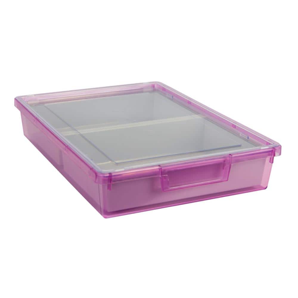 StorSystem Bin/ Tote/ Tray Divider Kit - Single Depth 3" Bin in Tinted ...