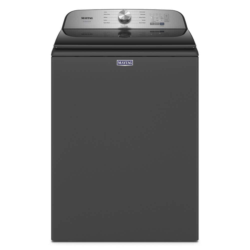 Maytag 4.7 cu. ft. Pet Pro Top Load Washer in Volcano Black MVW6500MBK ...