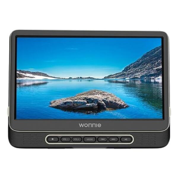 Etokfoks 12 in. Headrest Video Player for Car Support 1080P/MP4 Video ...