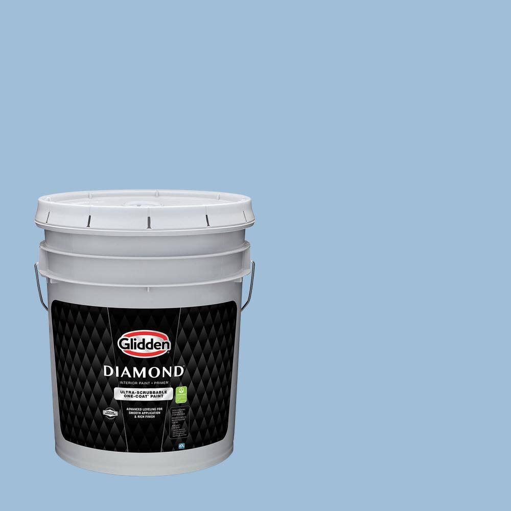 Glidden Diamond 5 gal. PPG1161-3 Everlasting Ultra-Flat Interior Paint ...