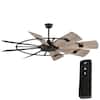 Home Decorators Collection Corinth 72 in. Indoor Matte Black Ceiling ...
