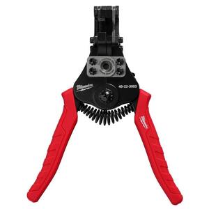 Milwaukee 10-28 AWG Multi-Purpose Wire Stripper/Cutter with Reinforced ...