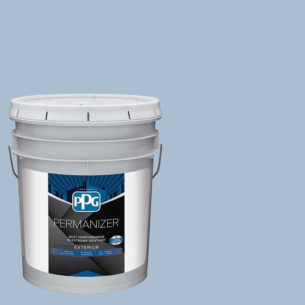 Reviews for PERMANIZER 5 gal. PPG1160-3 Rendezvous Flat Exterior Paint ...