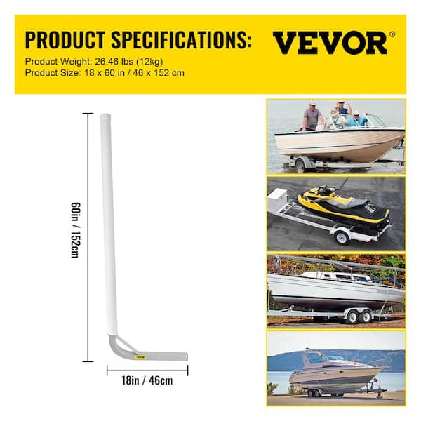 Boat Loading Guides Adjustable Boat Trailer Guide-On System | Side ...