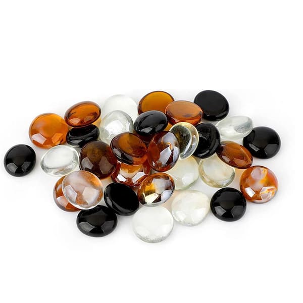 10 Ib. Decorative Ornamental Pebbles, Mix Color 0.4 in. L0FPQ1G22R ...