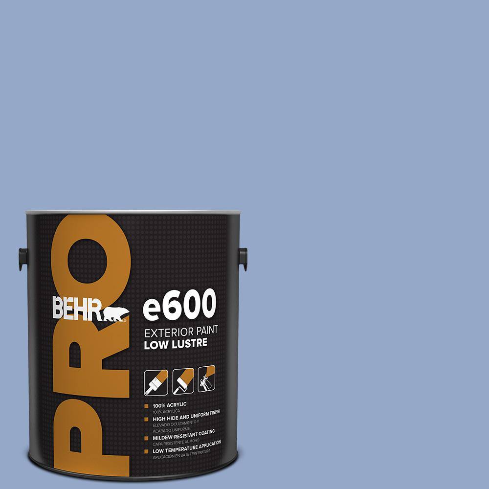 BEHR PRO 1 gal. #600D-4 Finesse Low Luster Exterior Paint PR62001 - The ...
