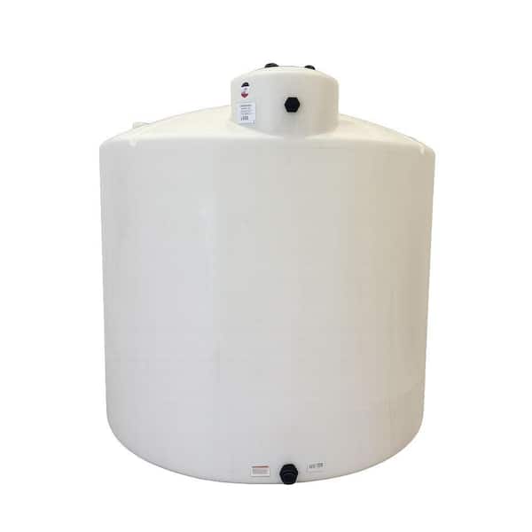 VPC 2500 Gal. White Polyethylene Vertical Storage Tank (12.51 lbs. /gal ...