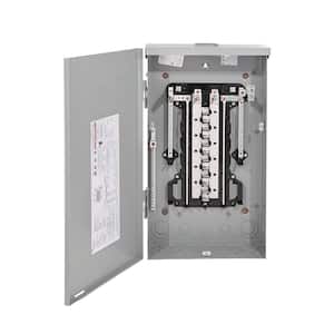 ABB 100 Amp 20-Space 40-Circuit Main Breaker Outdoor Plug-On Neutral ...