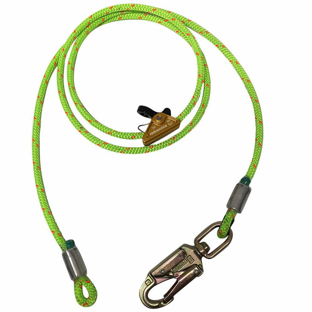 ROPE LOGIC 10 ft. x 1/2 in. RockGrab Wire Core Flipline w/Steel Snap ...