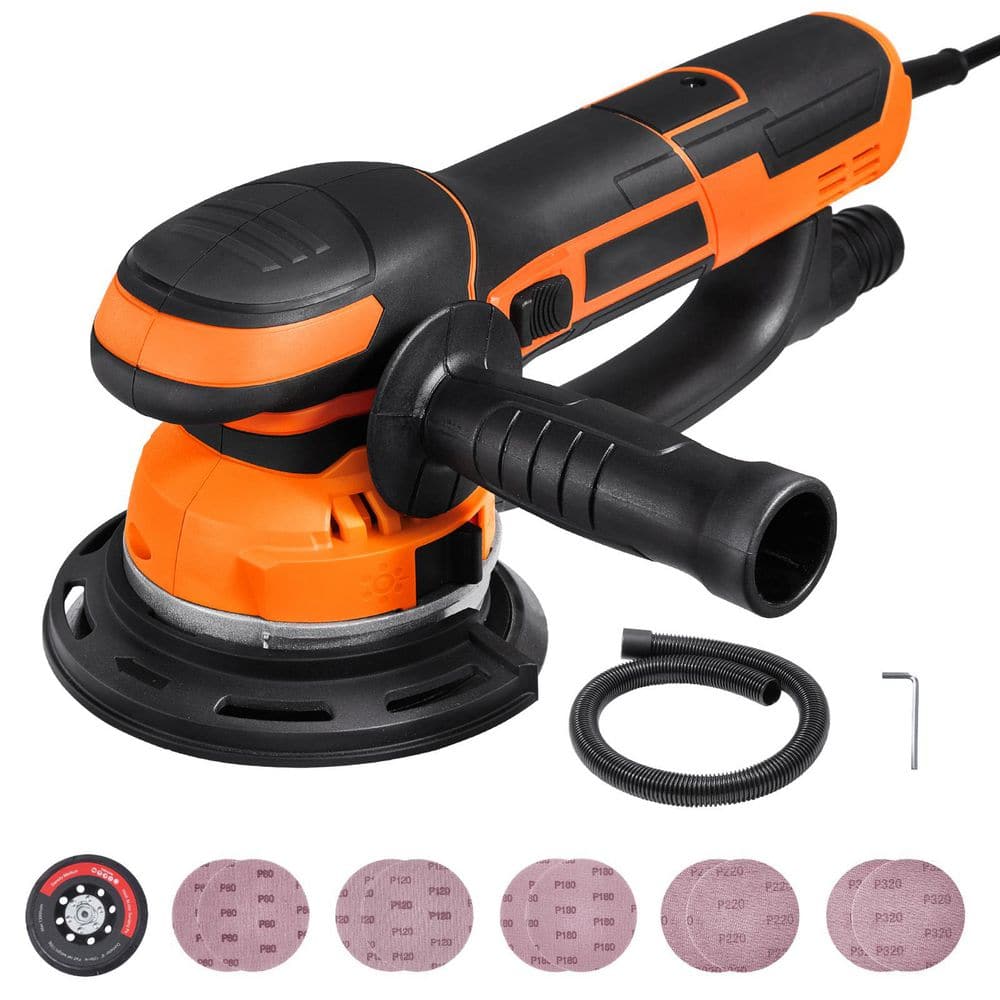 SKYSHALO Random Orbital Sander 6 in. Corded DA GA Dual Action Orbital ...