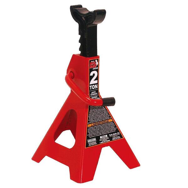 Big Red 2-Ton Jack Stands (2 Pack) T42002 - The Home Depot