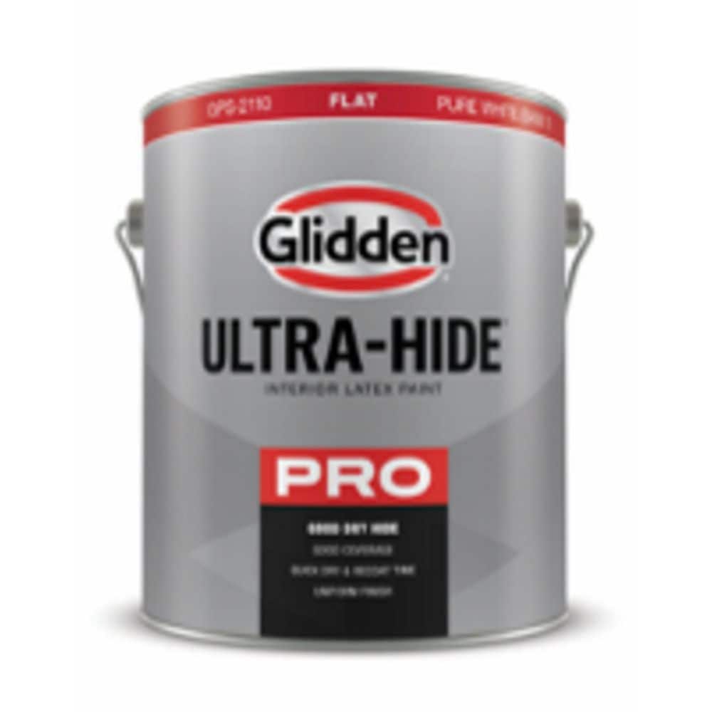 Glidden Ultra-Hide 1 Gal. White Eggshell Interior Paint UH5021-01 - The ...