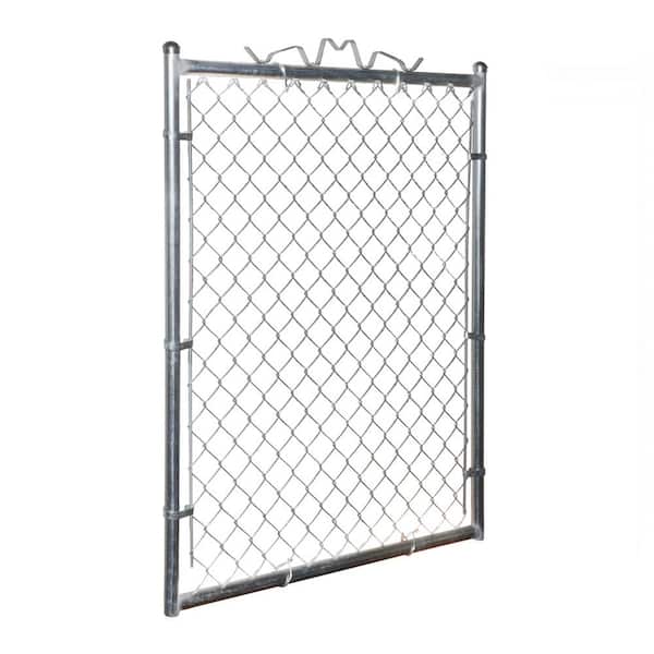 Master Halco 3.5 ft. W x 5 ft. H Galvanized Metal Steel Bent Frame Walk ...