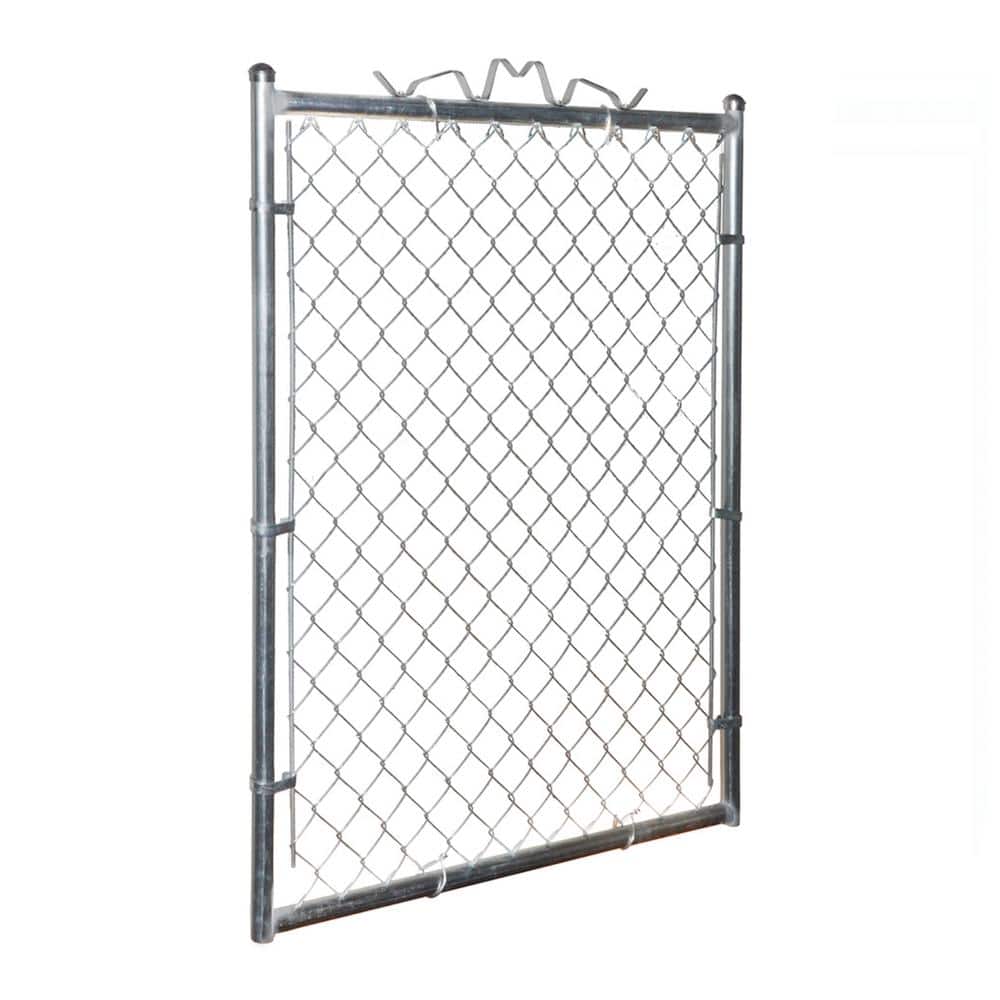 Master Halco 3.5 ft. W x 6 ft. H Galvanized Metal Steel Bent Frame Walk ...
