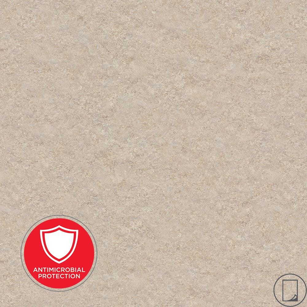 Wilsonart 5 ft. x 12 ft. Laminate Sheet in RE-COVER Silver Travertine ...