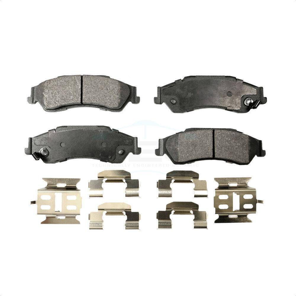 TEC Rear Ceramic Disc Brake Pads For Chevrolet GMC Blazer S10 Jimmy ...