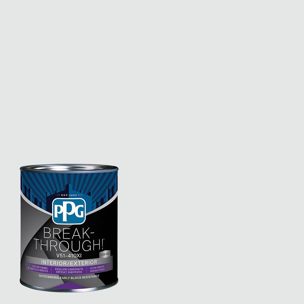 Break-Through! 1 qt. PPG1013-1 Radisson Satin Door, Trim & Cabinet ...