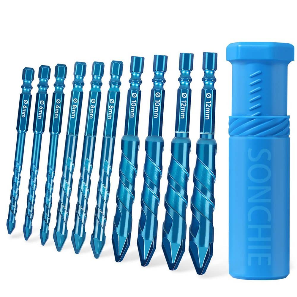 MYWISH Carbon Steel Brad Pilot Point Set (10-Piece) SF-BPB0024 - The ...