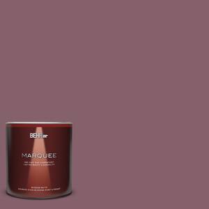 BEHR PREMIUM PLUS 8 oz. #BIC-35 Vintage Plum Satin Enamel Interior ...