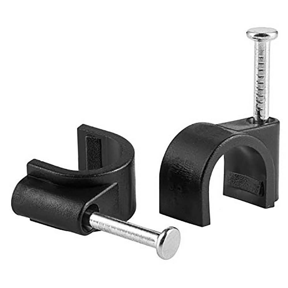 Yichuhaoxi Nail in Cable Clips 8mm for Ethernet Electrical Coax Dish ...