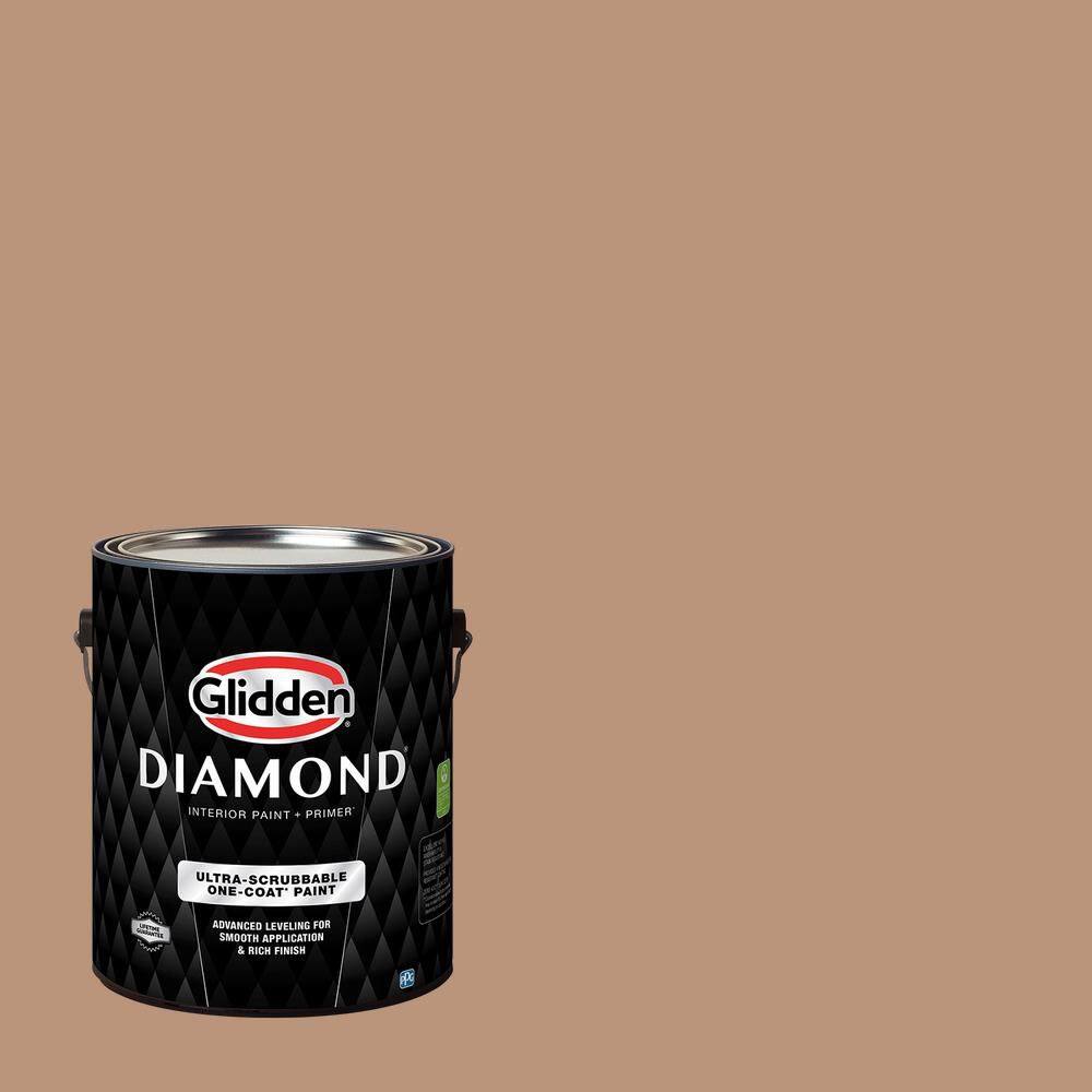 Glidden Diamond 1 gal. PPG1071-5 Cool Clay Ultra-Flat Interior Paint ...