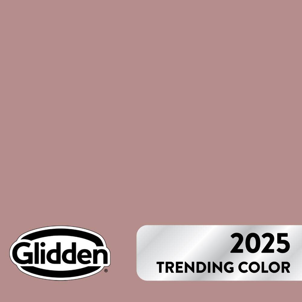 Glidden 8 oz. PPG1053-5 Brandy Snaps Satin Interior Paint Sample ...
