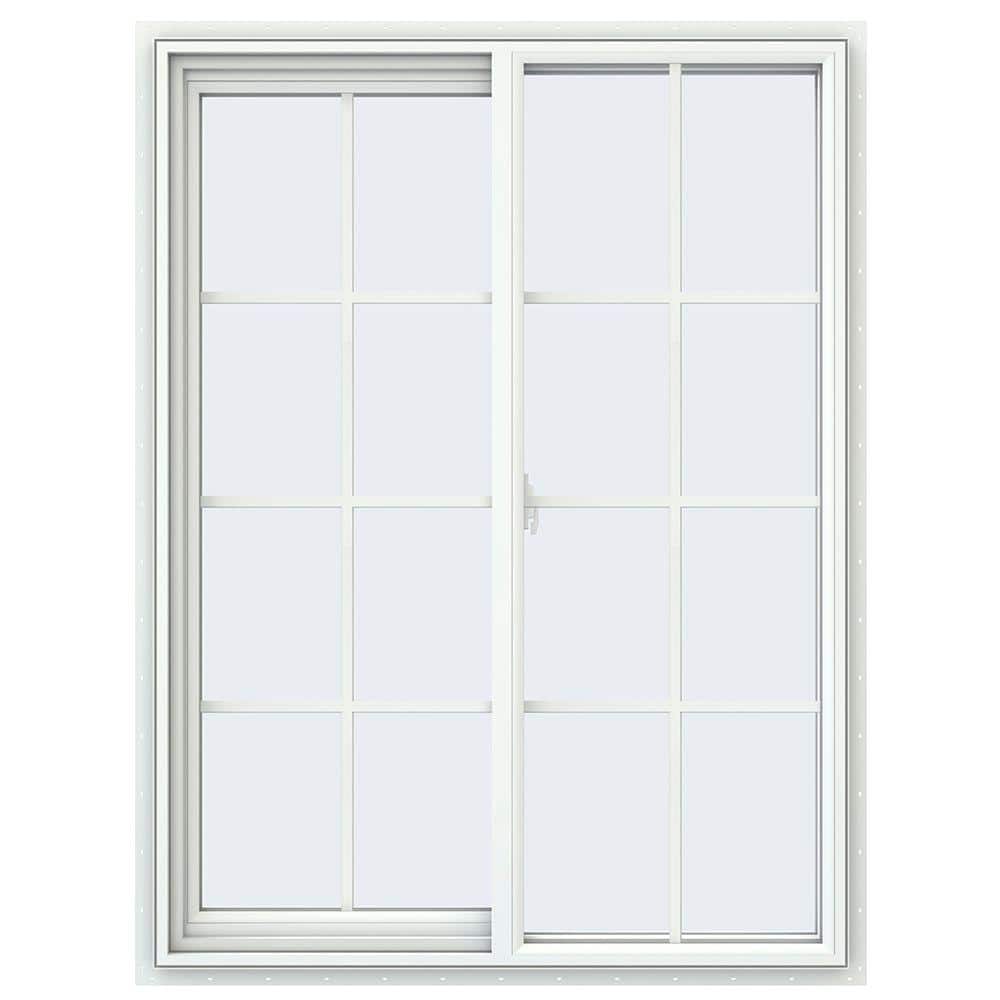 Reviews for JELD-WEN 35.5 in. x 47.5 in. V-2500 Series White Vinyl Left ...