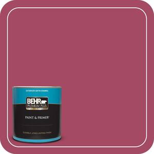 BEHR PREMIUM PLUS 8 oz. #120D-5 Glazed Raspberry Semi-Gloss Interior ...