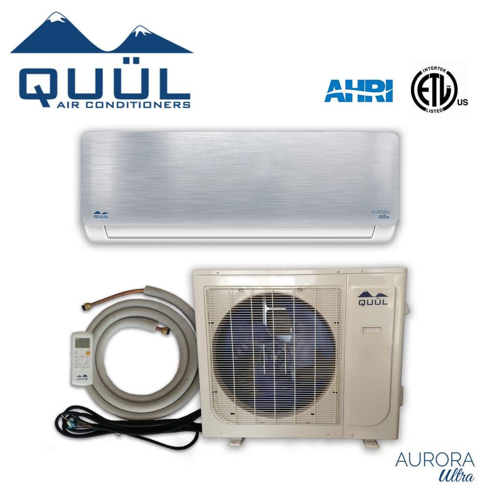 24,000 BTU 2 Tons Aurora Ultra Ductless Mini Split Inverter Air ...