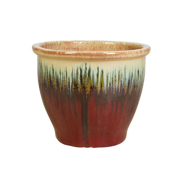 Have a question about 16 in. Spearmint Red Ceramic Patio Pot? - Pg 1 ...
