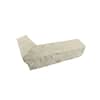 GenStone 14 in. x 3.5 in. x 2 in. Stacked Stone Vanilla Bean Faux Stone Siding Outside Corner ...