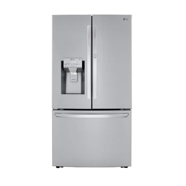 LG 24 cu. ft. French Door Refrigerator w/ Door-In-Door, Dual and Craft ...
