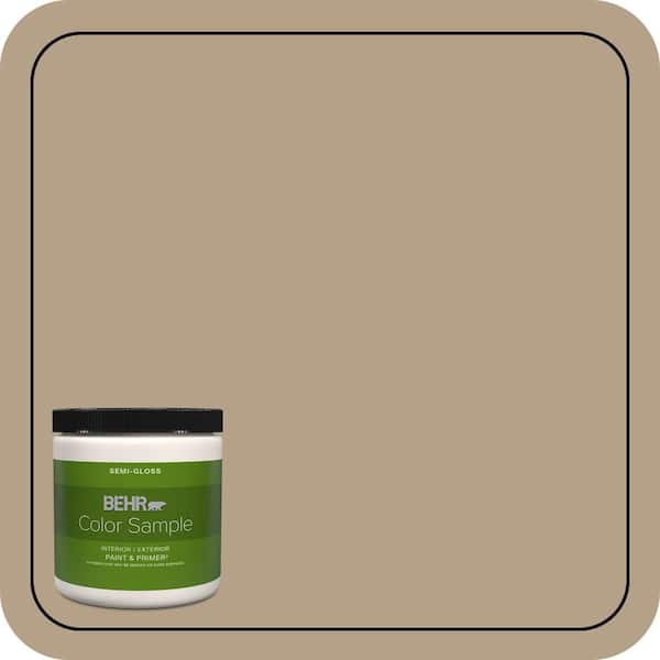 BEHR PREMIUM PLUS 8 oz. #MQ2-47 Midtown Semi-Gloss Interior/Exterior ...