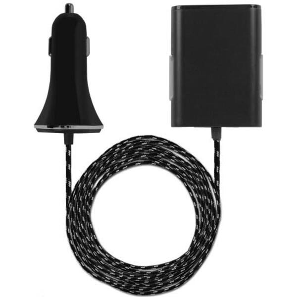 Tech and Go 9.6 Amp 4-Port Front and Back Seat Charger 141 0412 TG3 ...